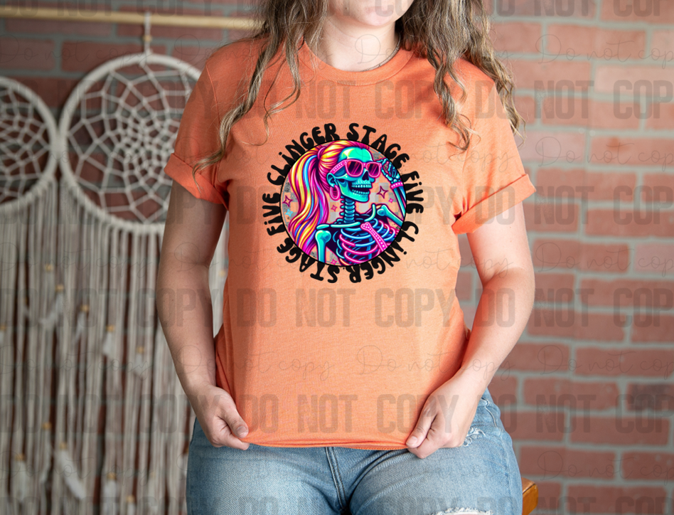 05-24 Stage Five Clinger Mom DTF TRANSFER ONLY – Pink Rail Creations