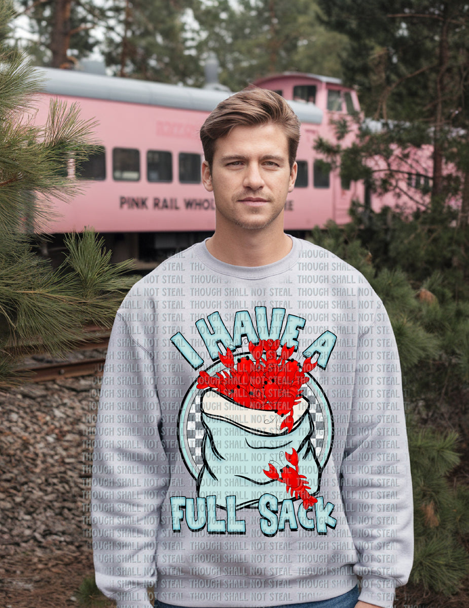 09-64 I Have A Full Sack DTF TRANSFER ONLY – Pink Rail Creations