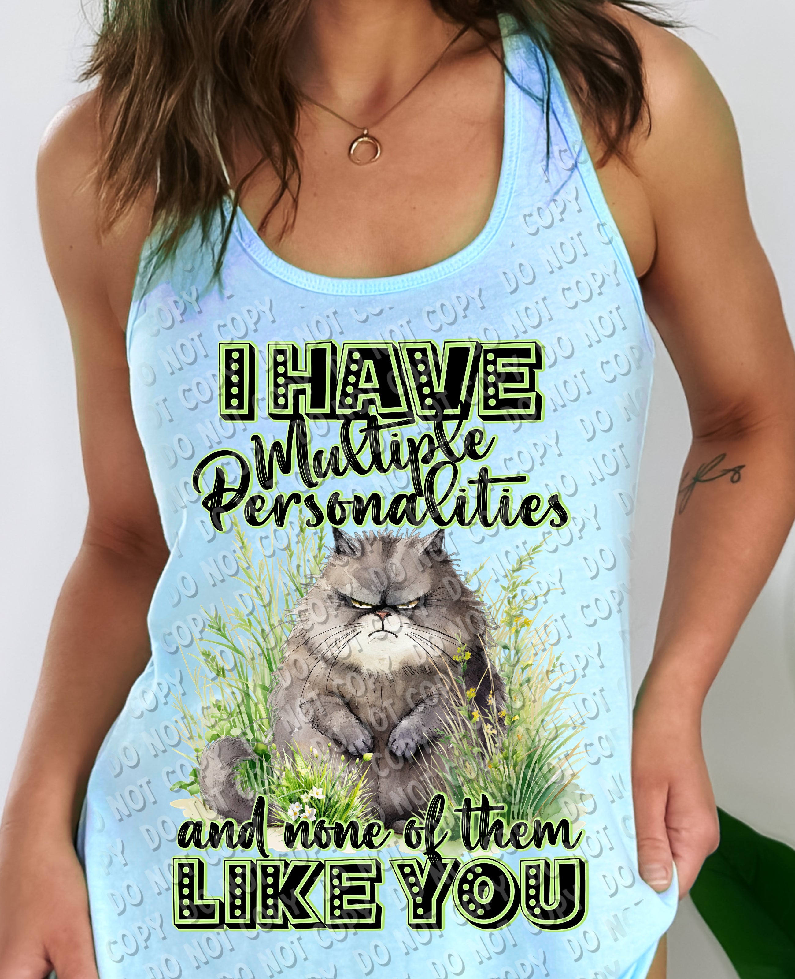 29-28 I Have Multiple Personalities DTF TRANSFER ONLY – Pink Rail Creations