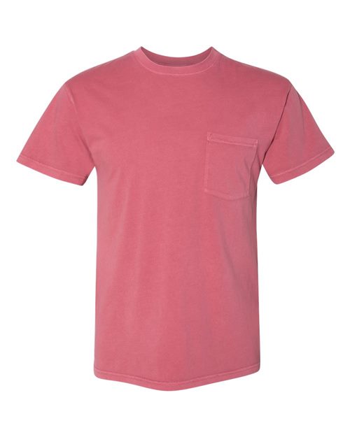 Unisex Inspired Dye Pocket T-Shirt – Pink Rail Creations