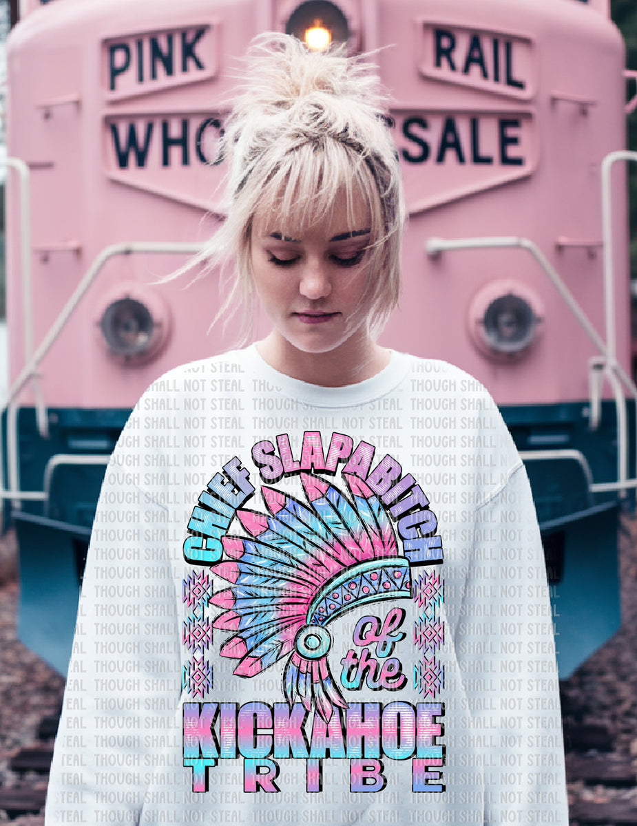 L-178 Chief Slapabitch DTF TRANSFER ONLY – Pink Rail Creations