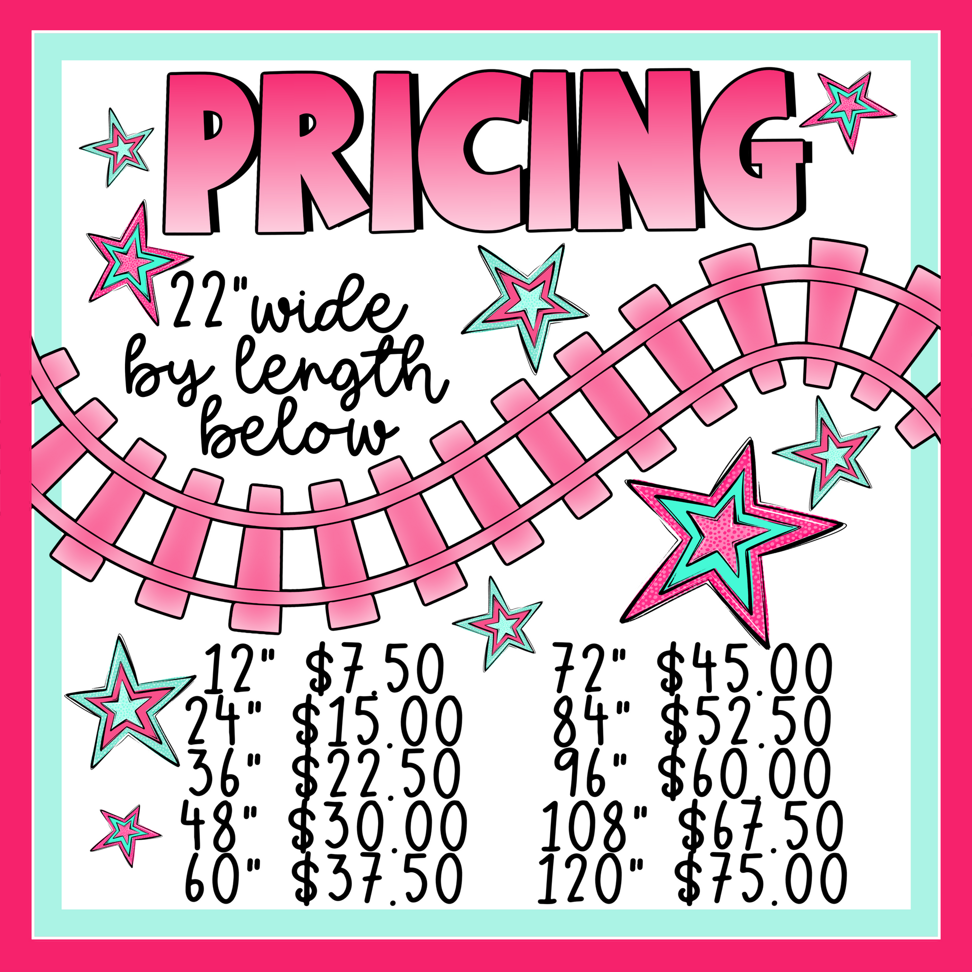 Welcome to Pink Rail Wholesale – Pink Rail Creations